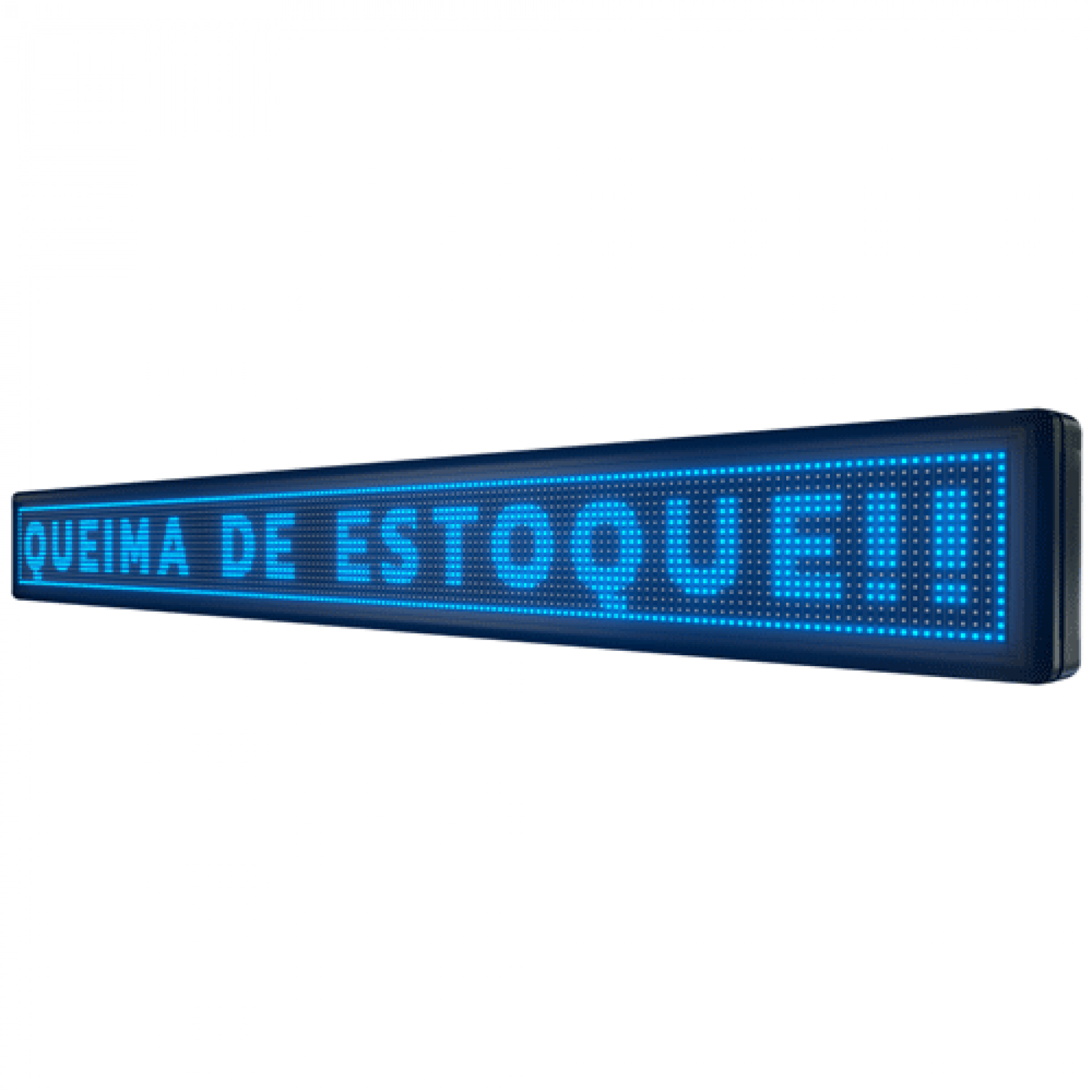 Painel De LED, Letreiro Digital 295cm x 39cm Alto Brilho USB