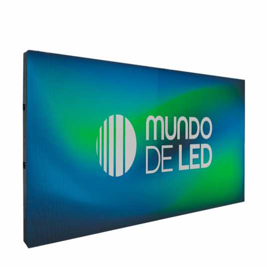 Painel De LED 256cm x 192cm P5 Externo Full Color Com Transmissão Ao Vivo