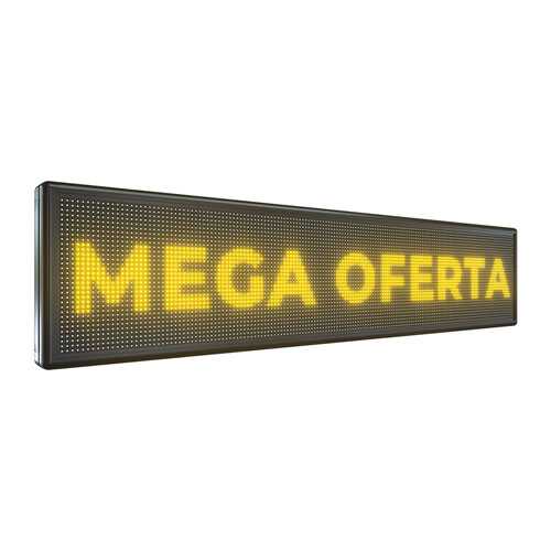 Mundo de LED - Painel de Led Letreiro Luminoso digital