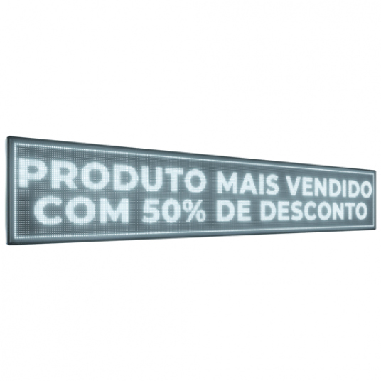 Letreiro Digital Painel De Led 295cm x 55cm